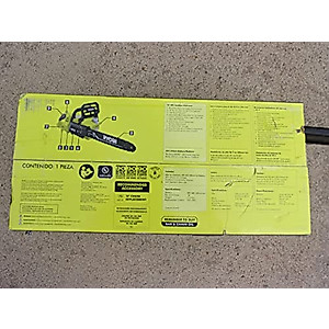 Ryobi 14 in. 40-Volt Baretool Brushless Lithium-Ion Cordless Chainsaw, 2019 Model RY40530, Li-Ion 40V, (Battery and Charger Not Included)