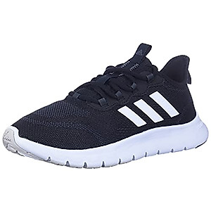 adidas Women's Vario Sport Running Shoe, Black/White/Grey, 7.5