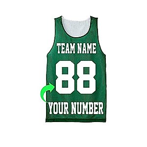 Personalize Your Own Team Basketball Jersey with Your Custom Name and Number