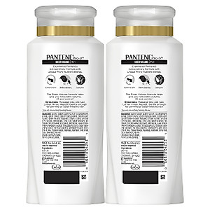 Pantene, Shampoo and Conditioner 2 in 1, Pro-V Sheer Volume for Fine Hair, 25.4 fl oz, Twin Pack