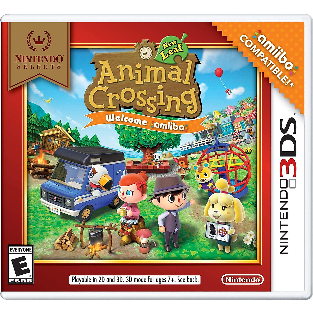 Nintendo Selects: Animal Crossing: New Leaf Welcome amiibo - Nintendo 3DS (Renewed)