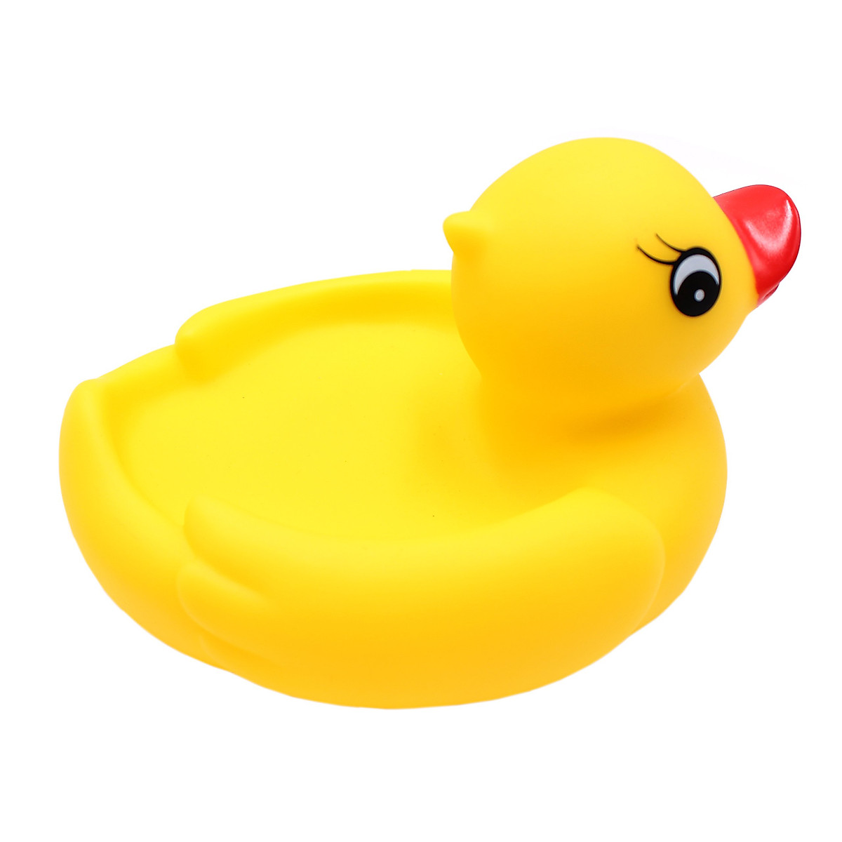 DOPHYRANIX Floating Rubber Duckies Bath Play 5 Pieces Set - Includes 1 Jumbo Mama Ducky and 4 Baby Ducks - Fun Water Tub Playing Kits(4 Colors)