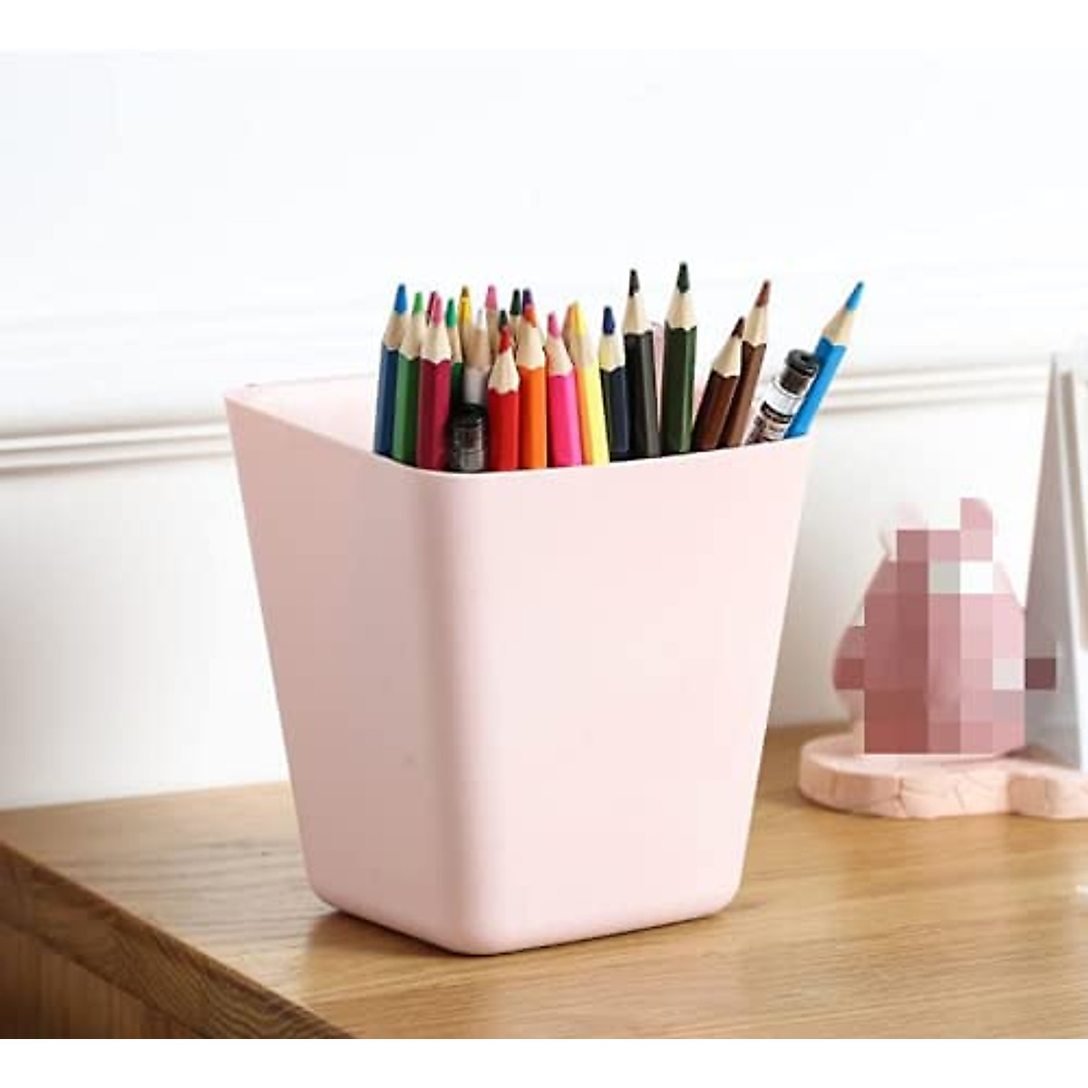 Rikyo 4Pack Hanging Cup Holders,Trolley Basket Storage,Rolling Cart Accessories,4.75x4 Hanging Holder Storage Containers Hanging Buckets Hanging Bins,Plant Container Holder (Black)