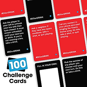 Do or Drink - Card Game - Expansion Pack #1 - Party Game - Dares for College, Camping and 21st Birthday Parties