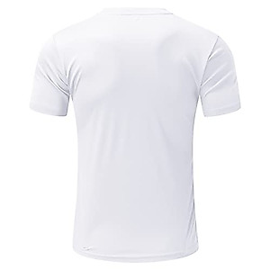 HSSDH Men's Summer Casual Graphic Print Round Neck Short Sleeve T Shirt Tee Tops#aalnz0110- *1249-new years eve party supplies