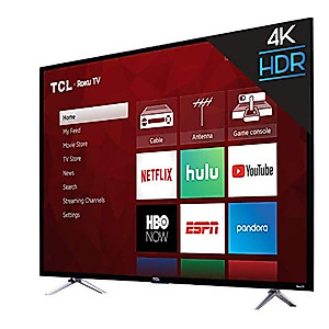 TCL 55S405 55-Inch 4K Ultra HD Roku Smart LED TV (2017 Model)