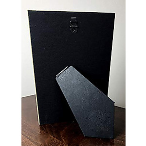 DEXSA Sisters Wood Plaque - Made in the USA - 6x9 - Classy Frame Wall & Tabletop Decoration | Easel & Hanging Hook | Side by Side or Miles Apart, Sisters Will Always be Connected by Their Heart