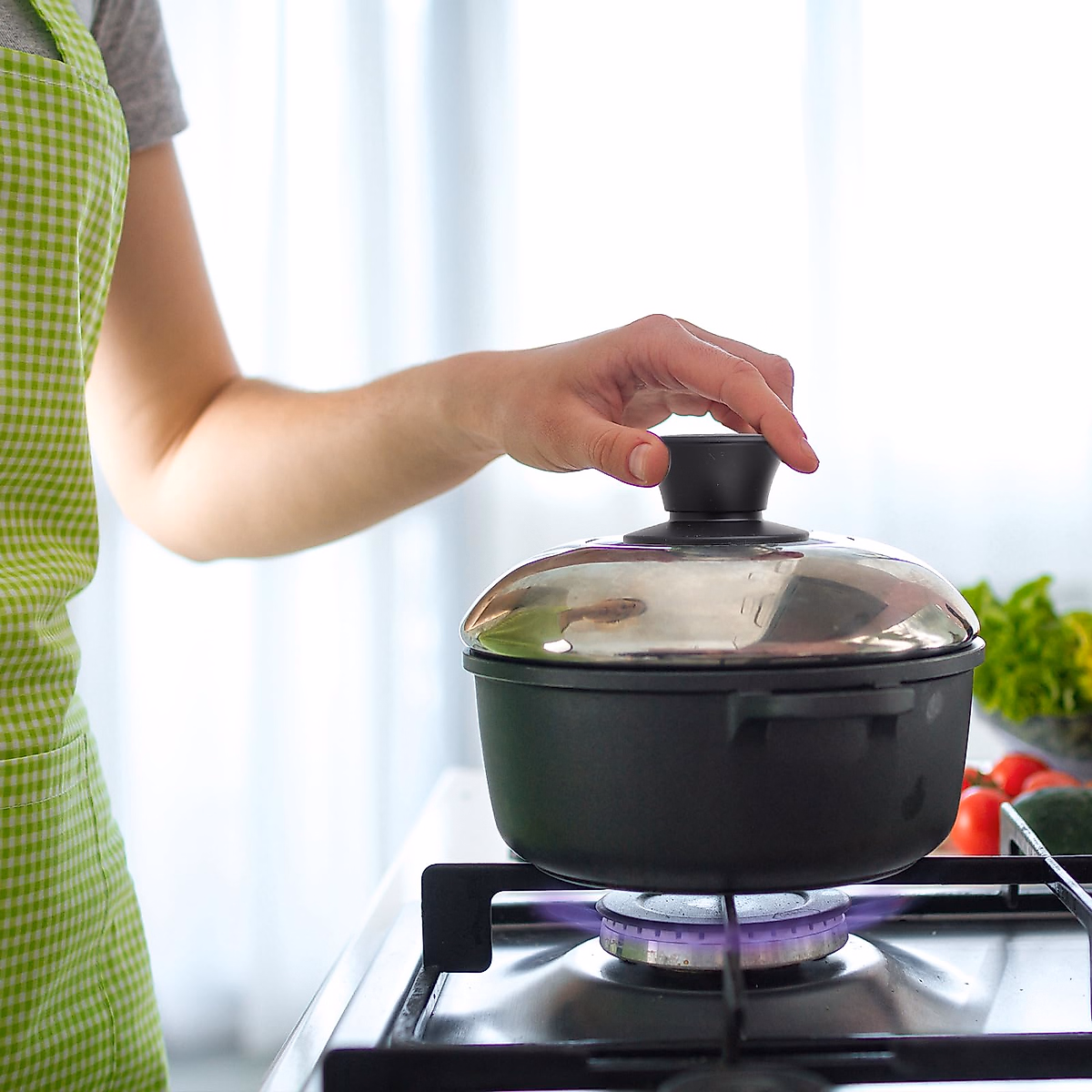 2 Pcs Pot Lid Knob Replacement Silicone Lids Knob Universal Pot Handles Knob Kitchen Cookware Lid Replacement