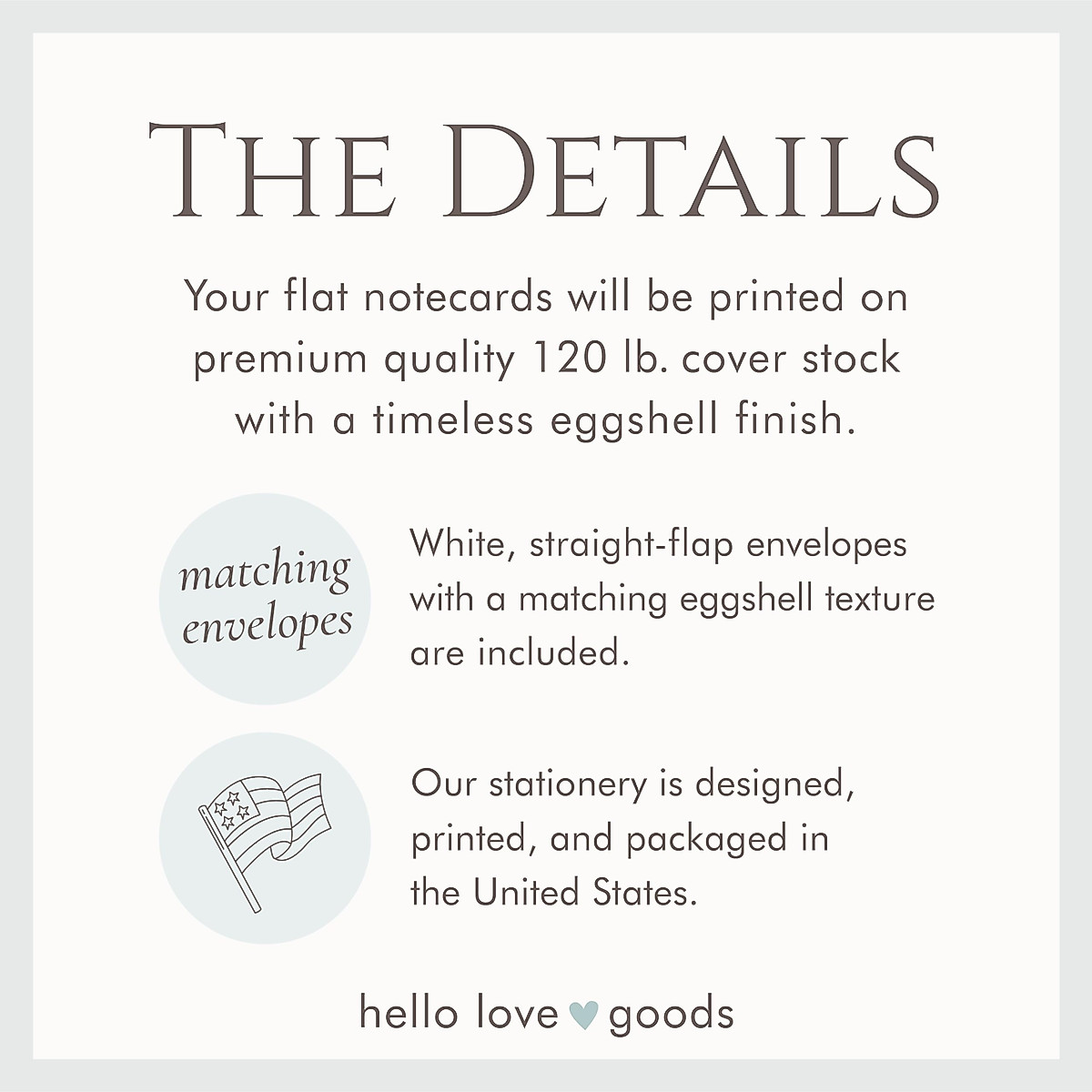 Hello Love Goods White Floral and Greenery Funeral Thank You Cards, Sympathy Acknowledgement Cards, 4.25x5.5 Flat Bereavement Notes with Envelopes