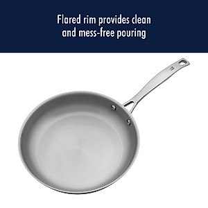 HENCKELS Clad H3 Fry Pan, 10-inch, Stainless Steel