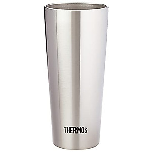 Thermos Vacuum Insulated Tumbler, 13.5 fl oz (400 ml), Stainless Steel, Set of 2, JDI-400P S