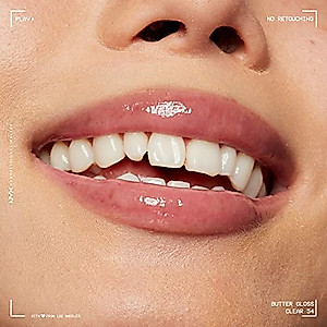 NYX PROFESSIONAL MAKEUP Butter Gloss, Non-Sticky Lip Gloss - Sugar Glass (Clear)