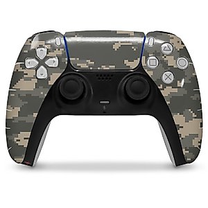 WraptorSkinz Skin Wrap compatible with Sony PS5 DualSense Controller WraptorCamo Digital Camo Combat (CONTROLLER NOT INCLUDED)