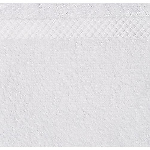 Amazon Basics Quick-Dry Washcloth 100% Cotton - 12-Pack, White