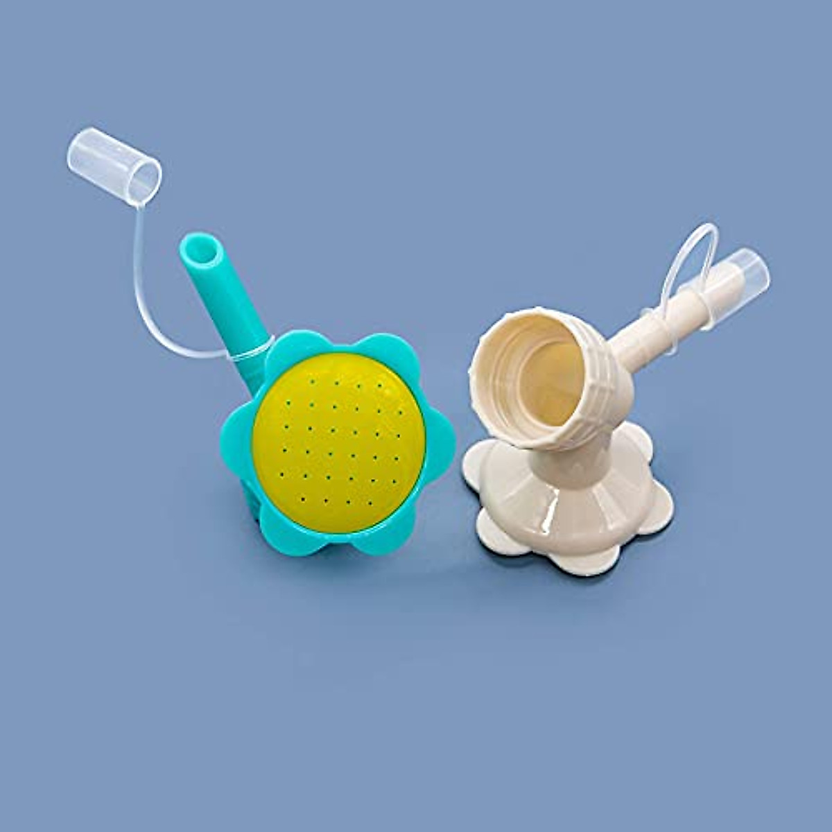 AUEAR, Plastic Bottle Watering Dual Head Spout Bottle Cap Sprinkler Plant Bonsai Bottle Cap Sprinkler for Indoor Seedlings Plant Garden Tool (3 Pack)