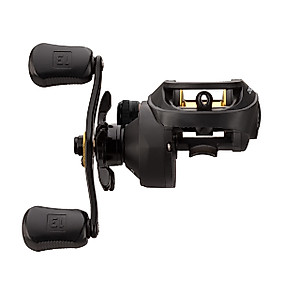13 FISHING - Origin R1 Baitcast Reel - 8.1:1 Gear Ratio - Right Hand Retrieve (100 Size) (Fresh) - OR1-8.1-RH,Black/Gold