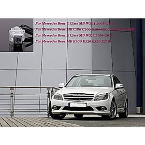 eSATAH Car Rear View Camera for Mercedes Benz C180 C200 C280 C300 C350 C63 AMG & HD CCD Night Vision Waterproof and Shockproof Reversing Backup Camera