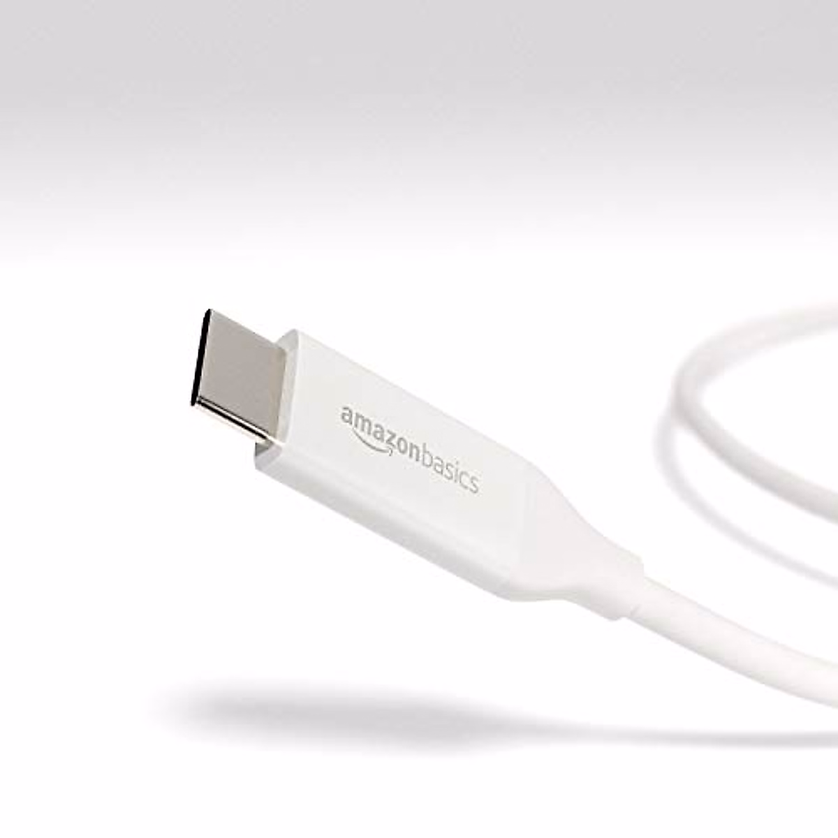 Amazon Basics 100W USB-C to USB-C 3.1 Gen 1 Cable with Power Delivery - 6-Foot, White