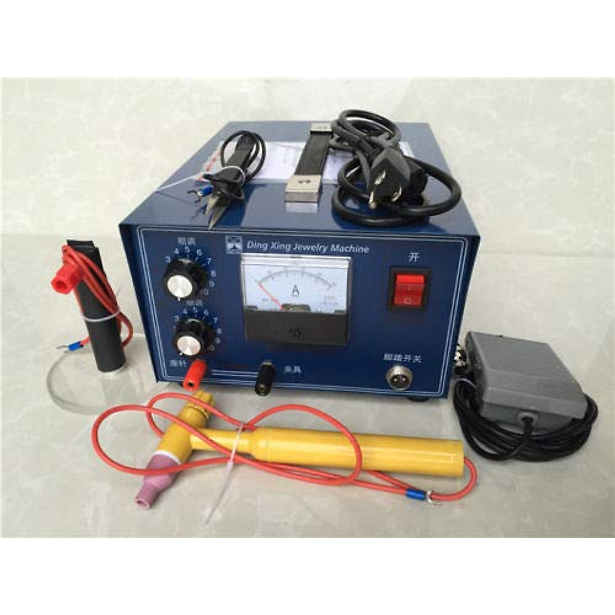 110V 400W Jewelry Laser Welding Machine Mini Spot Welder DX-50A Welder Machine With Handle Tool