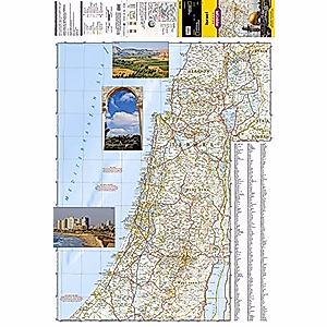 Israel Map (National Geographic Adventure Map, 3208)