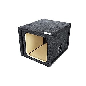 Bbox Single Vented 15 Inch Subwoofer Enclosure Engineered for Kicker Solo-Baric Model L5 & L7 Subwoofers - Car Subwoofer Boxes & Enclosures & Subwoofer Box Improves Audio Quality, Sound & Bass
