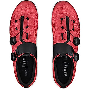 Fi'zi:K Vento Infinito Knit Carbon 2 Cycling Shoe Coral/Black, 36.0