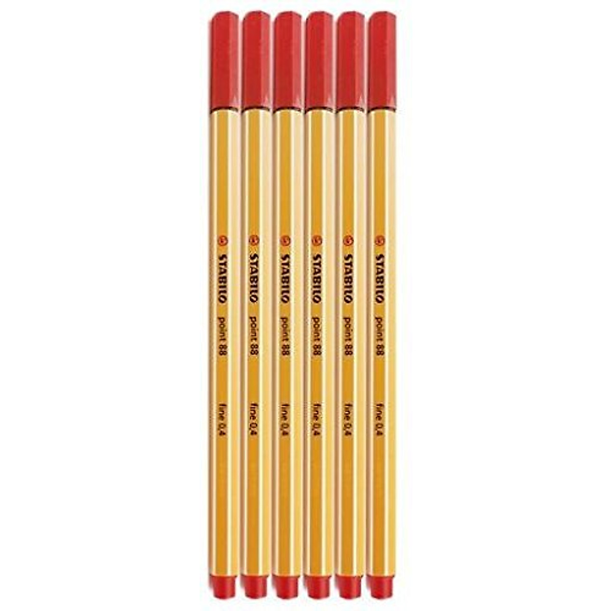 Stabilo Point 88 Pens (Red) 10 pcs sku# 1845678MA