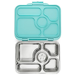 Yumbox Presto Leakproof Stainless Steel Leakproof Bento Box (Tulum Blue)