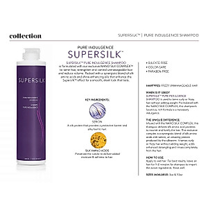 Brocato Supersilk Pure Indulgence Leave In Treatment, 4 oz. | Anti-Frizz Smoothing Leave-in Conditioner Cream | Great for Treating Dry Hair