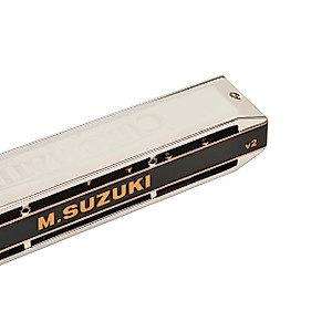 Suzuki SCX-64C Chromatix Series Harmonica Key of C, 64 Reeds, 16 Holes