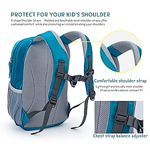MOUNTAINTOP 8L Kids Backpack for Boys Girls Kindergarten Preschool Children Daypack