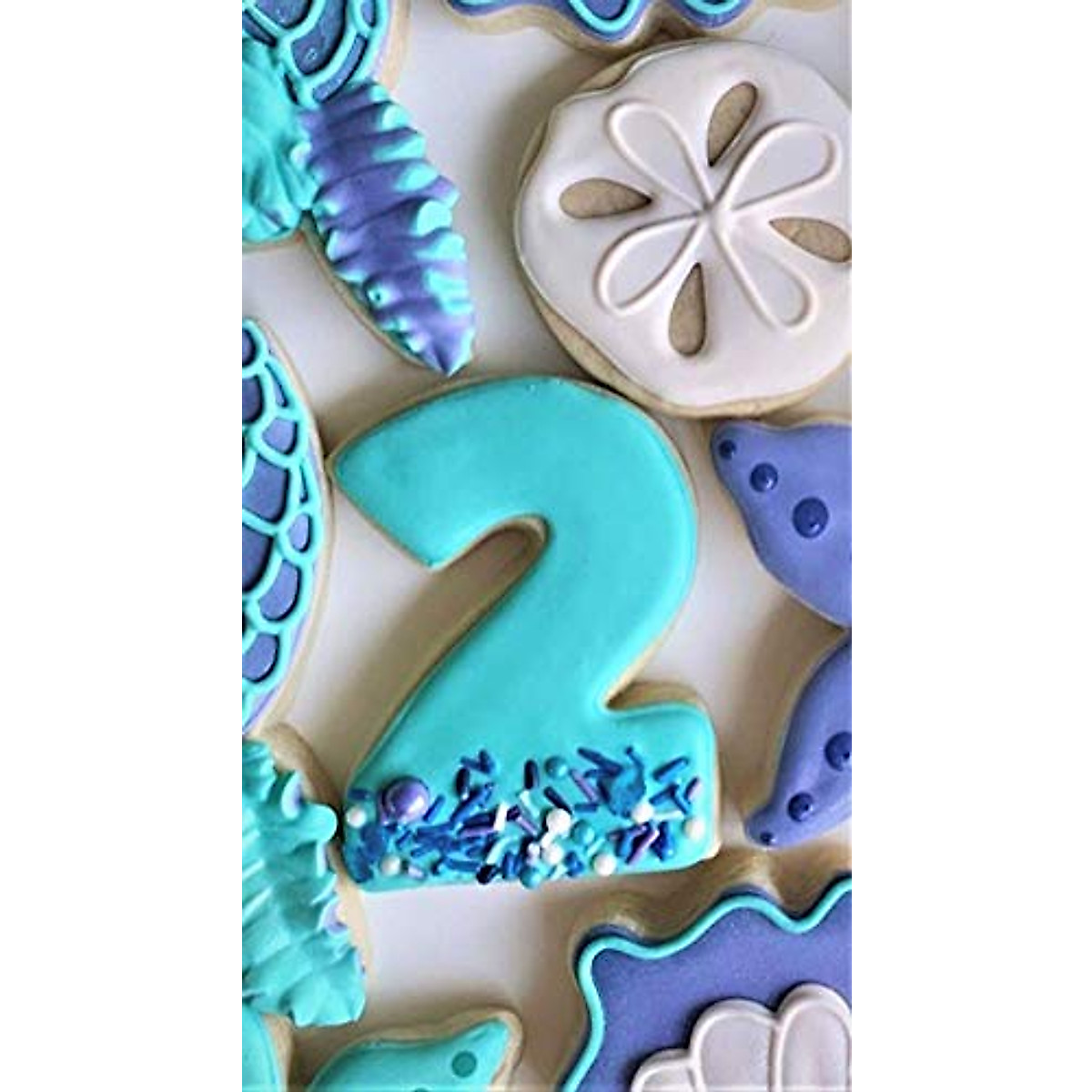 Number Two / #2 Cookie Cutter, 3.25" Made in USA by Ann Clark