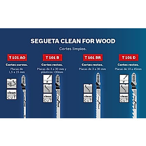 Bosch 2608637723 Jigsaw Blade U101 D 3 Pcs