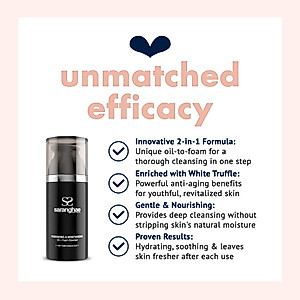 Saranghae Premium Oil Cleanser for Face, Calendula Korean Cleansing Oil to Foam Face Wash - Hydrating Makeup Remover and Cleanser for Clean, Firm Skin - 3.88 Ounce(110ml)