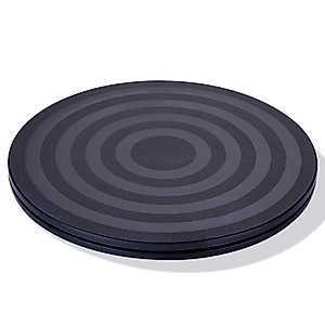 8 Inch Lazy Susan Turntable Organizer, Eichzer Premium Heavy Duty Rotating Swivel Stand with Steel Ball Bearings for Model/Rotating Plants/Crafts Stand/TV/Monitor/Laptop (360˚ Rotation)