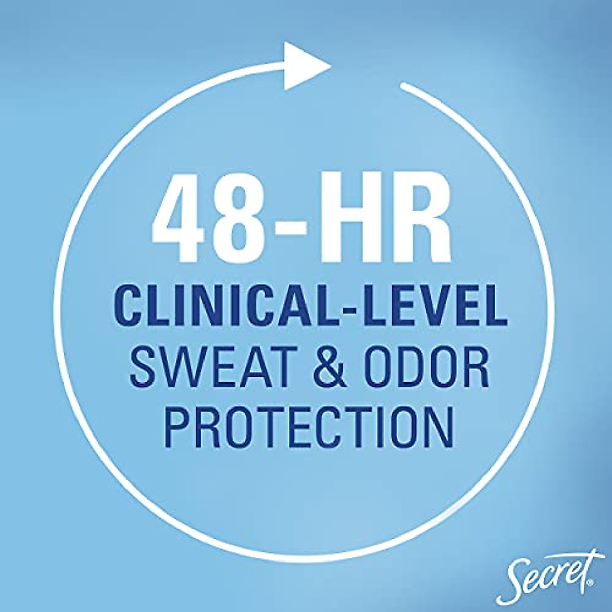 Secret Derma+ Invisible Gel Antiperspirant & Deodorant, Cooling With Vitamin B5 + Aloe, 48 Hr., 2.5 Oz