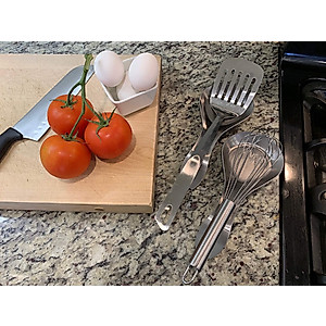 Spoon Rest Kitchen Utensil Holder – Tools For Stove Top And Pot, Stainless Steel With Two Unique Designs Perfect As Gift For Moms And For People That Love Cooking Gadgets