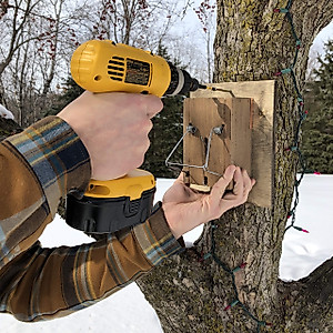 Squirrel Trapping Starter Kit for Squirrel/Chipmunk Removal in Homes Bird Feeders Attics | Little Killer Choker Style Animal Trap + Squirrel Butter + Jelly + Trail Mix Baits