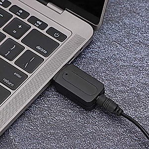 3.5mm Aux Speaker Wireless Adapter USB Bluetooth Receiver 5V Portable Car Stereo Adapters Transmitters with 3.5mm Cable for Tv, Video & Home Audio