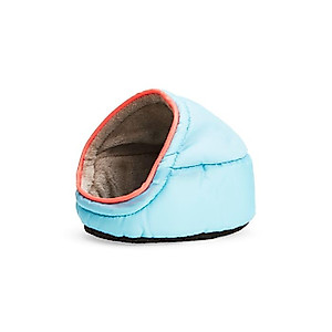 EveryYay Snooze Fest Blue Cuddle Cup Ferret Bed, 11" L X 8.5" W X 9" H