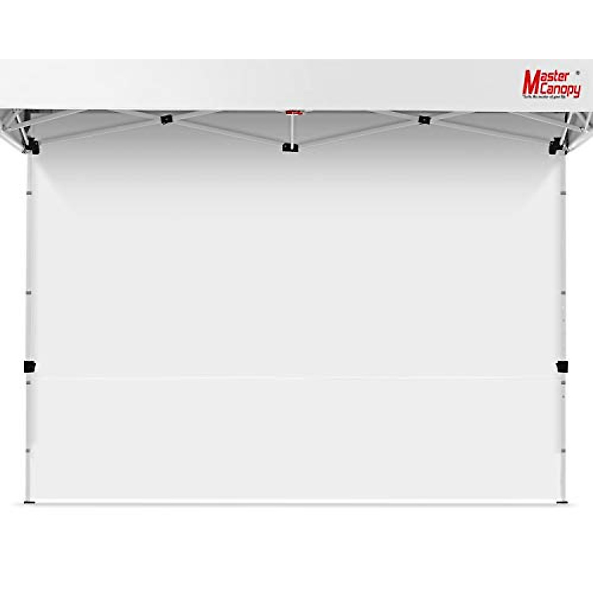 MASTERCANOPY Instant Canopy Tent Sidewall for 10x10 Pop Up Canopy, 1 Piece, White