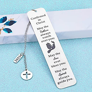 Baptism Gifts for Girl Boys Religious Gifts for First Communion Christening Gifts for Goddaughter Godson Godchild Baby Girl Adult Baptism Gifts for Women Men Friends Catholic Gifts Religious Bookmarks
