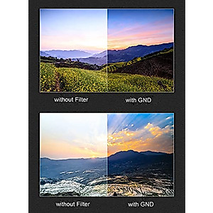 Kase 41mm Magnetic Cell Phone Lens CPL Filter Kit,Includes Circular Polarizer Filter,Soft Graduated ND1.2 Filter,Lens Clip for iPhone 14 13 12 11 8 7 XR X XS,Samsung Android Smartphone