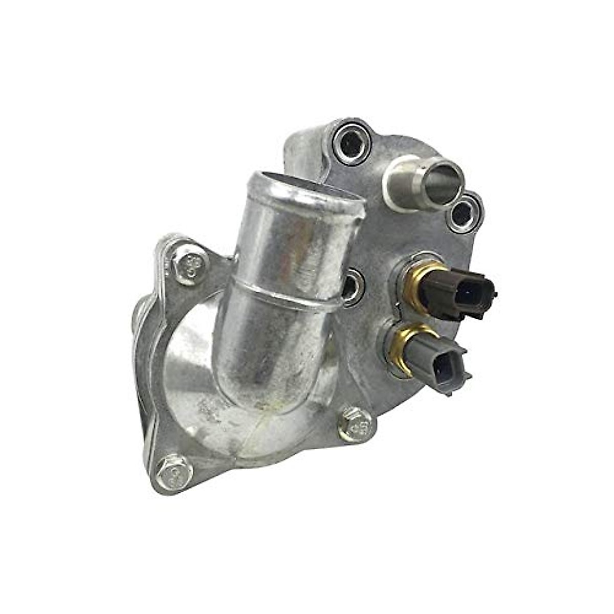 Marketplace Auto Parts - Thermostat Housing - with Two Clip-In Style Sensors Included - Compatible with 2001-2005 Ford Explorer Sport Trac 4.0L V6