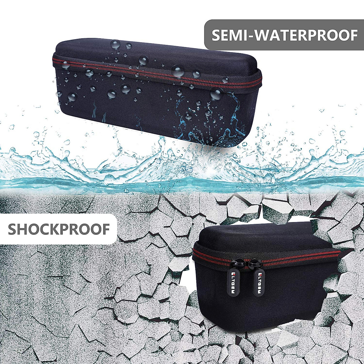 Hard Travel Case for REVLON One-Step Volumizer Original 1.0 / Volumizer Plus 2.0 Hair Dryer and Hot Air Brush(Case Only)