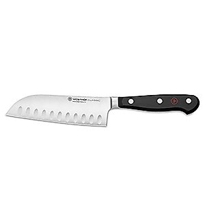 WÜSTHOF Classic 5" Santoku Knife, Black