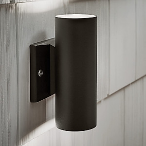 Kichler 15079AZT Up/Down Accent Light, Textured Architectural Bronze