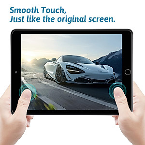GOZOPO 2-Pack Screen Protector For iPad 9.7 / iPad Air 1, 2, Pro 9.7 - Scratch Resistant Tempered Glass Film