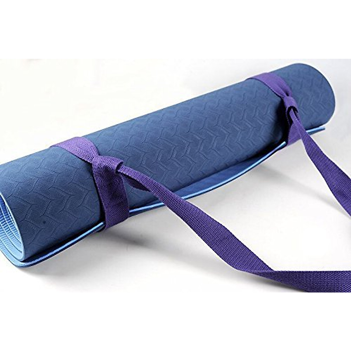 WannGe Durable Yoga Mat Harness Strap Sling, Yoga Mat Carrying Strap - Lavender