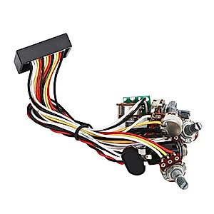 Electric Bass Preamp Circuit Part, Improve Sound Quality EQ Equalizer Preamp Circuit DIY Upgrade Part for Bass Accessory